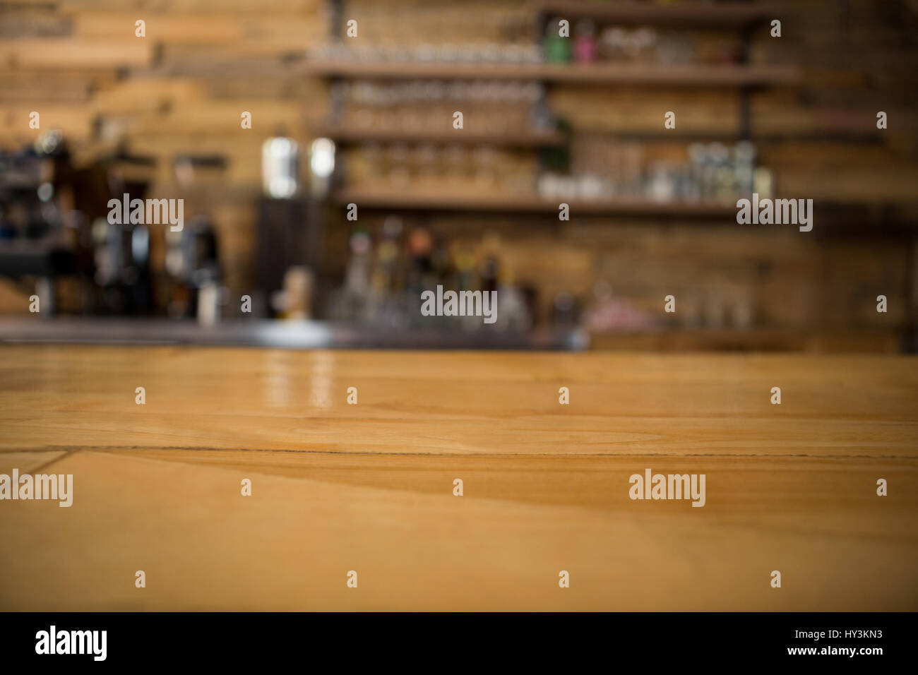 Empty coffee shop counter hi-res stock photography and images - Alamy