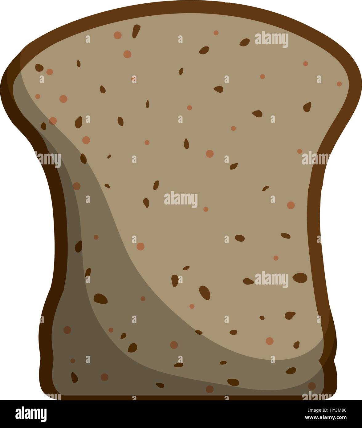 Slice of bread icon vector illustration graphic design Stock Vector ...