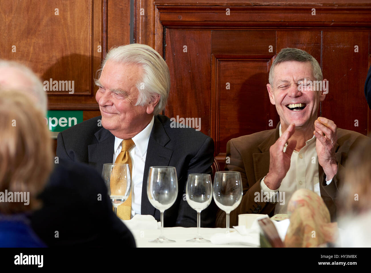 Oldie Literary Lunch 14-03-17, Roy Hattersley,Lord David Owen, Matthew ...