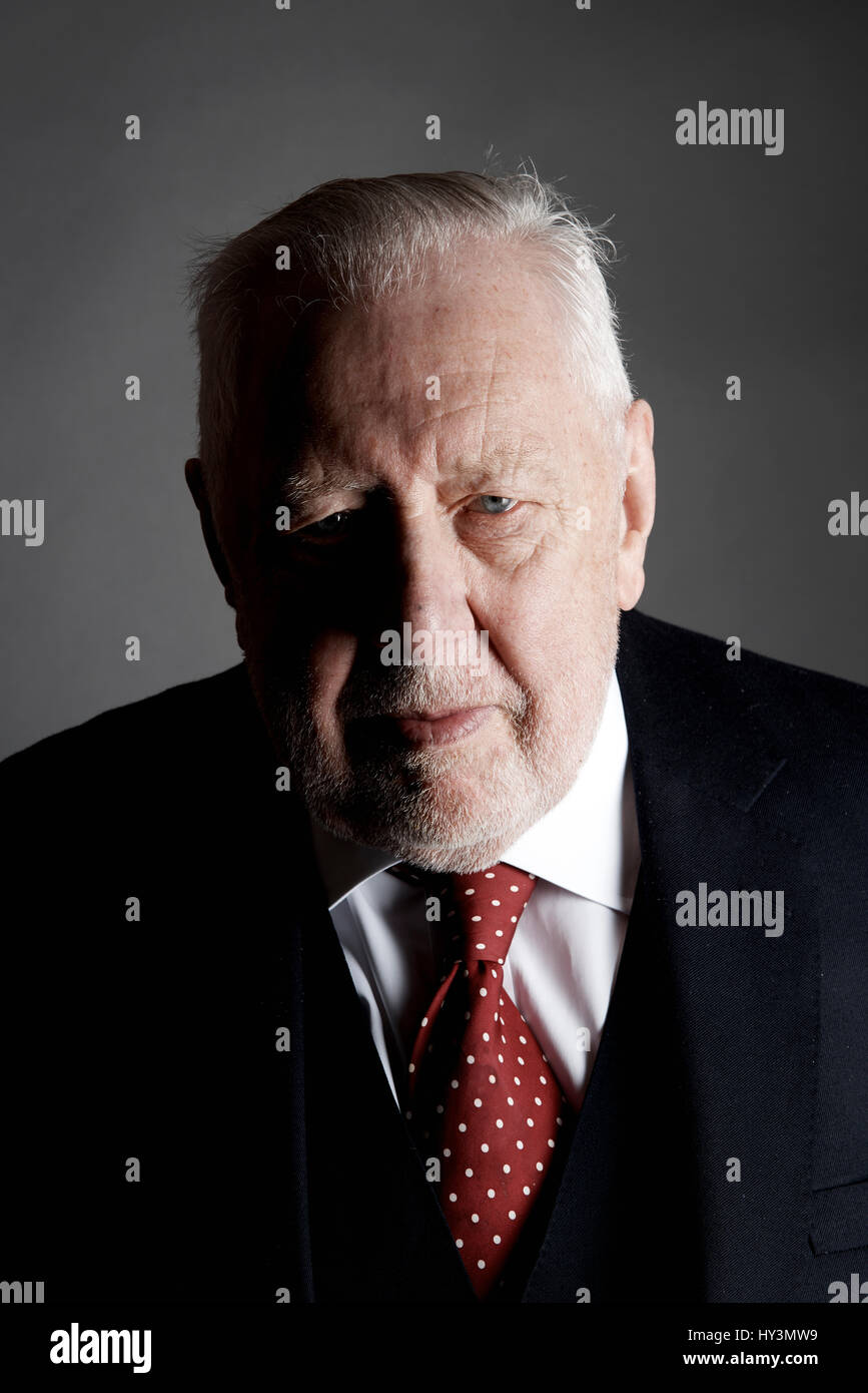 Roy Hattersley at the Oldie Literary Lunch 14-03-17 Stock Photo - Alamy