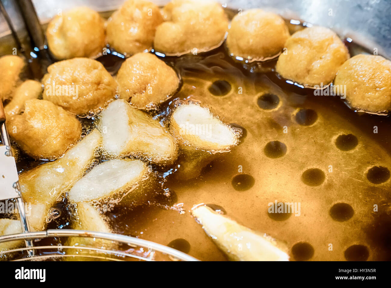 Fried fish ball ( Thai food Stock Photo - Alamy