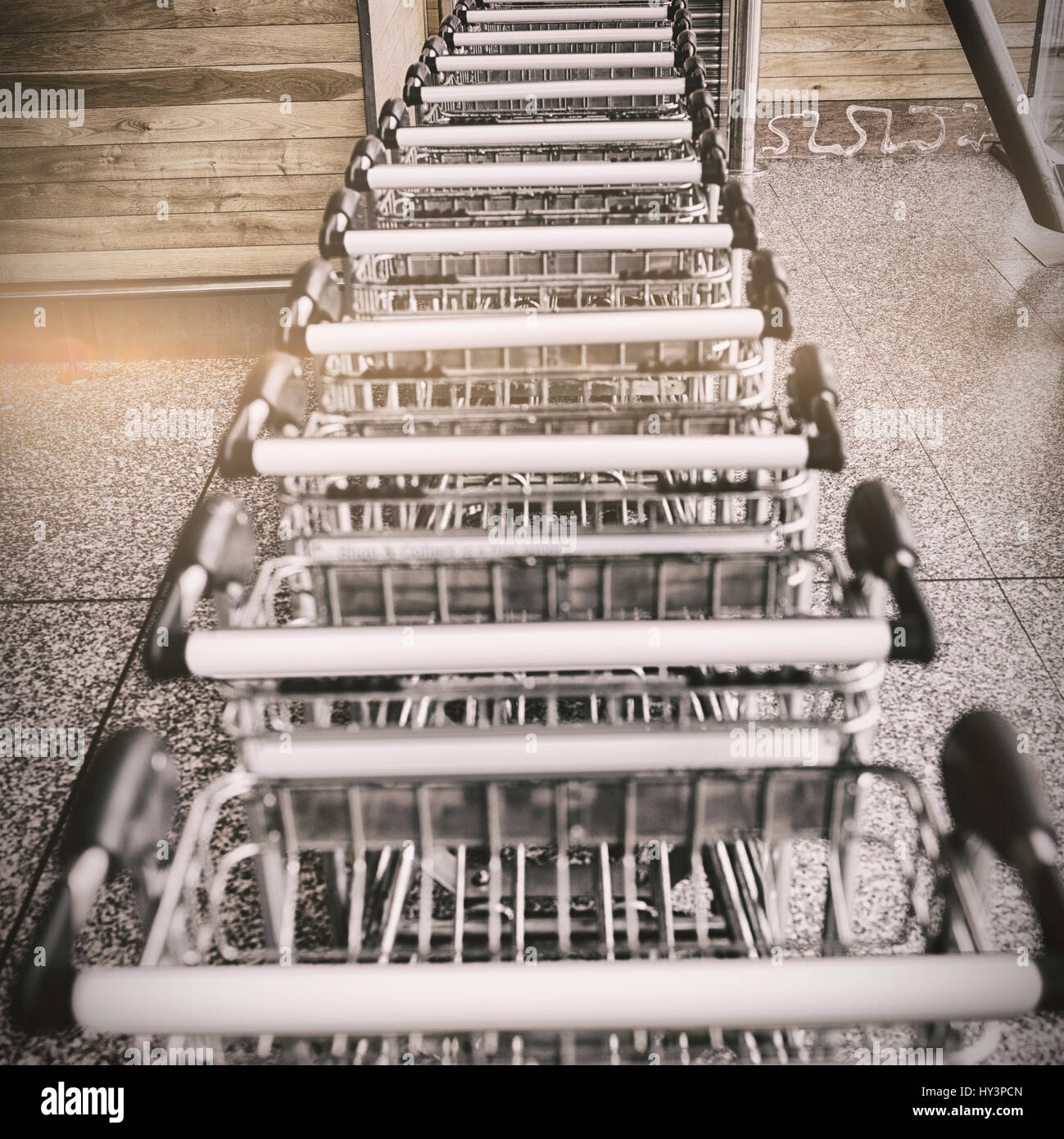 Shopping trolleys moving hi-res stock photography and images - Alamy