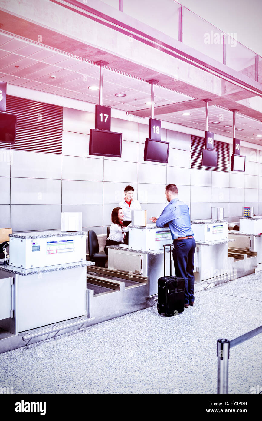 Airline Ticket Counter High Resolution Stock Photography and Images - Alamy
