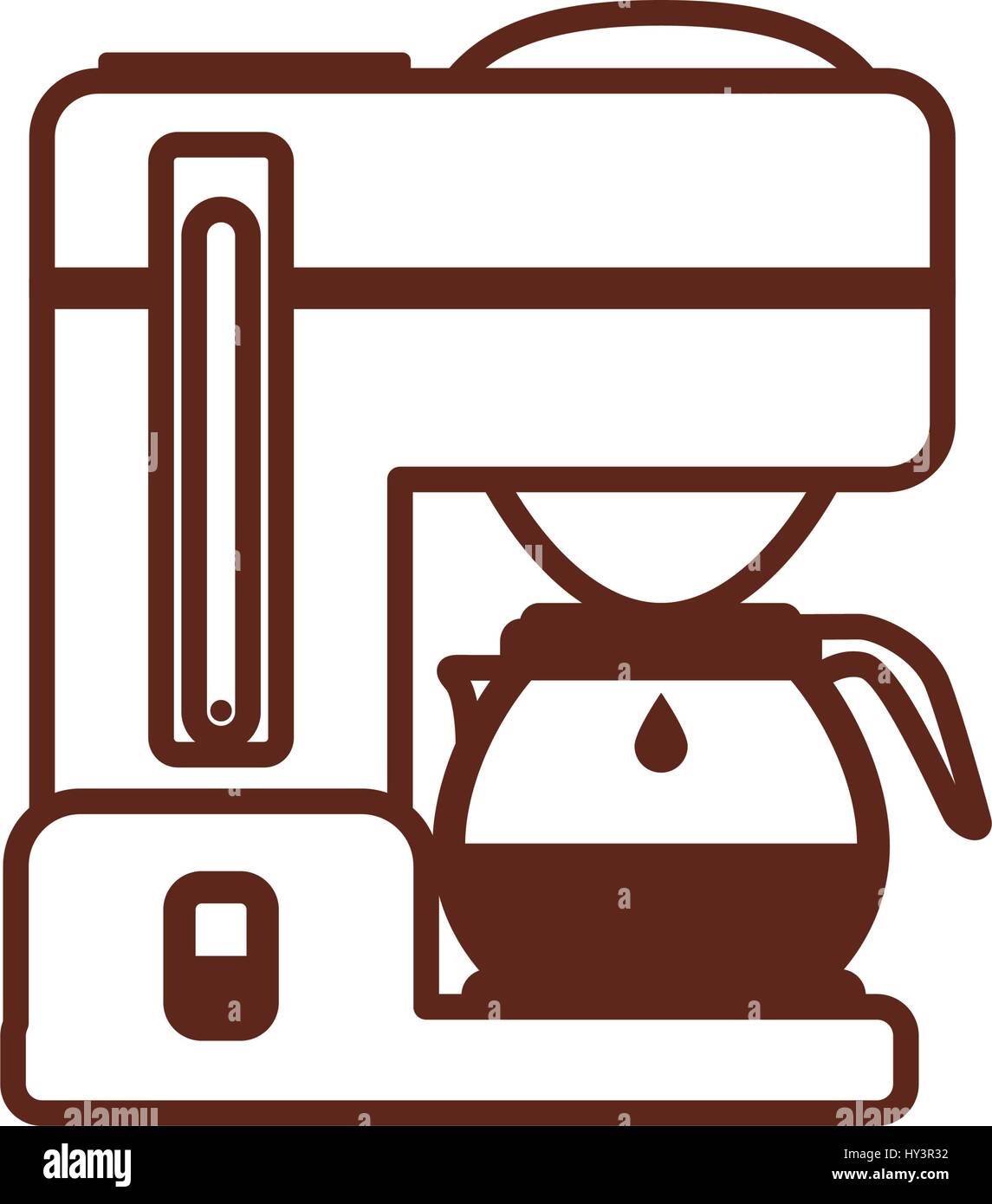 Coffee Maker Machine Vector Icon High Resolution Stock Photography and ...