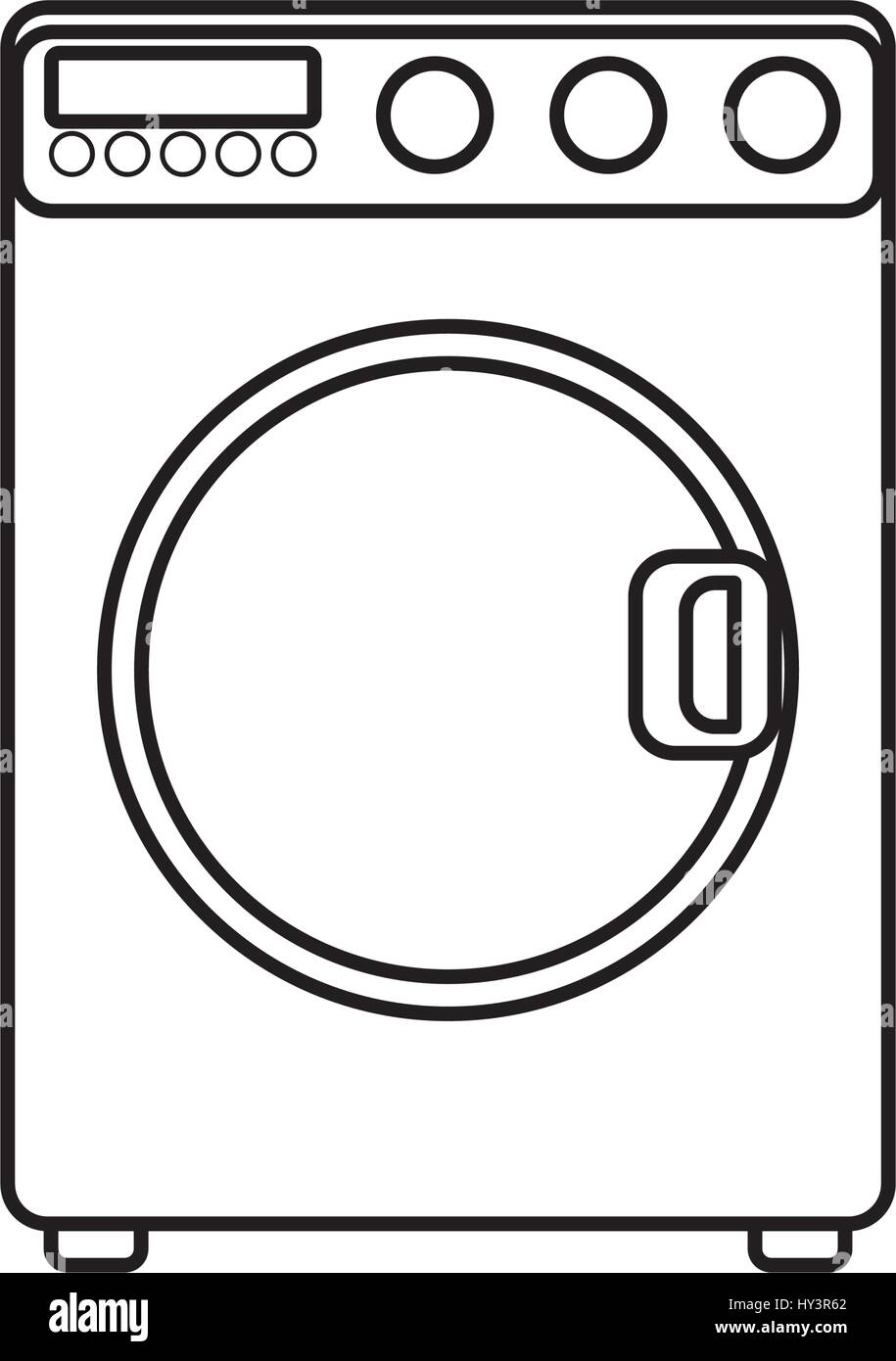 Washing lines of laundry Stock Vector Images - Alamy