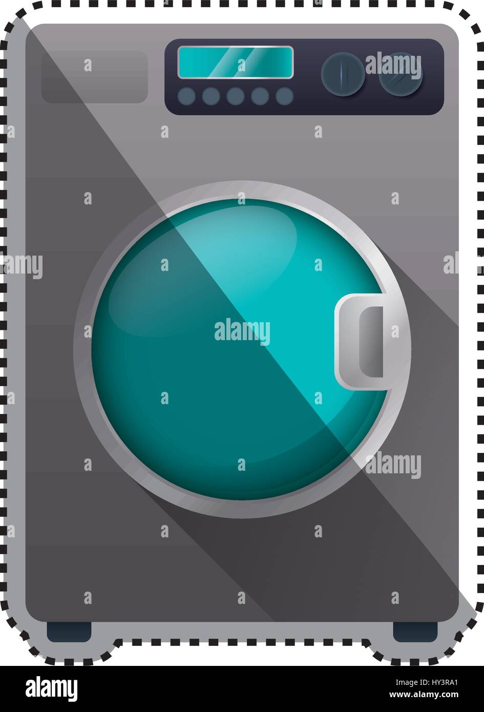 Washing lines of laundry Stock Vector Images - Alamy