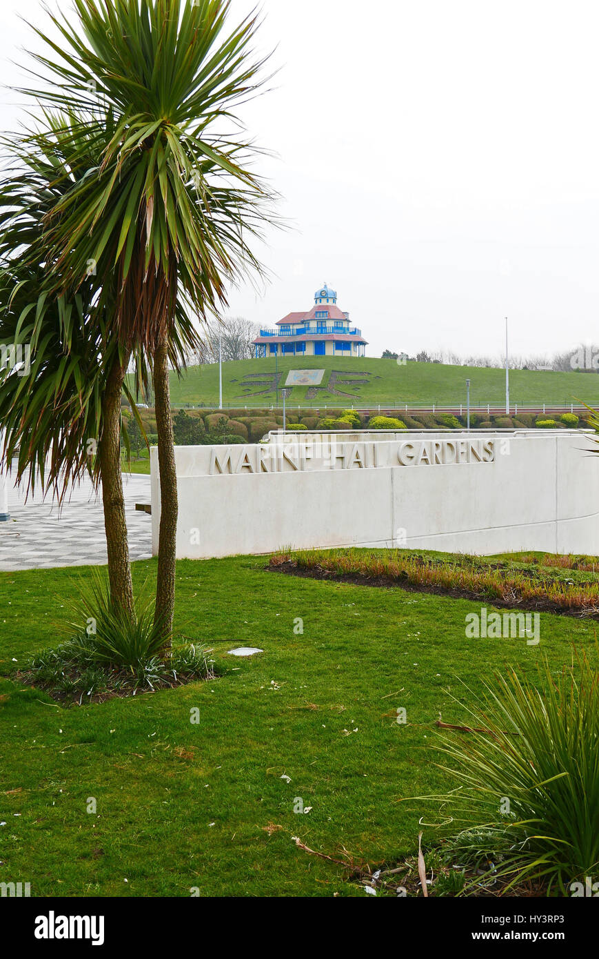 The Mount museum and tourist attraction from Marine Hall Gardens ...
