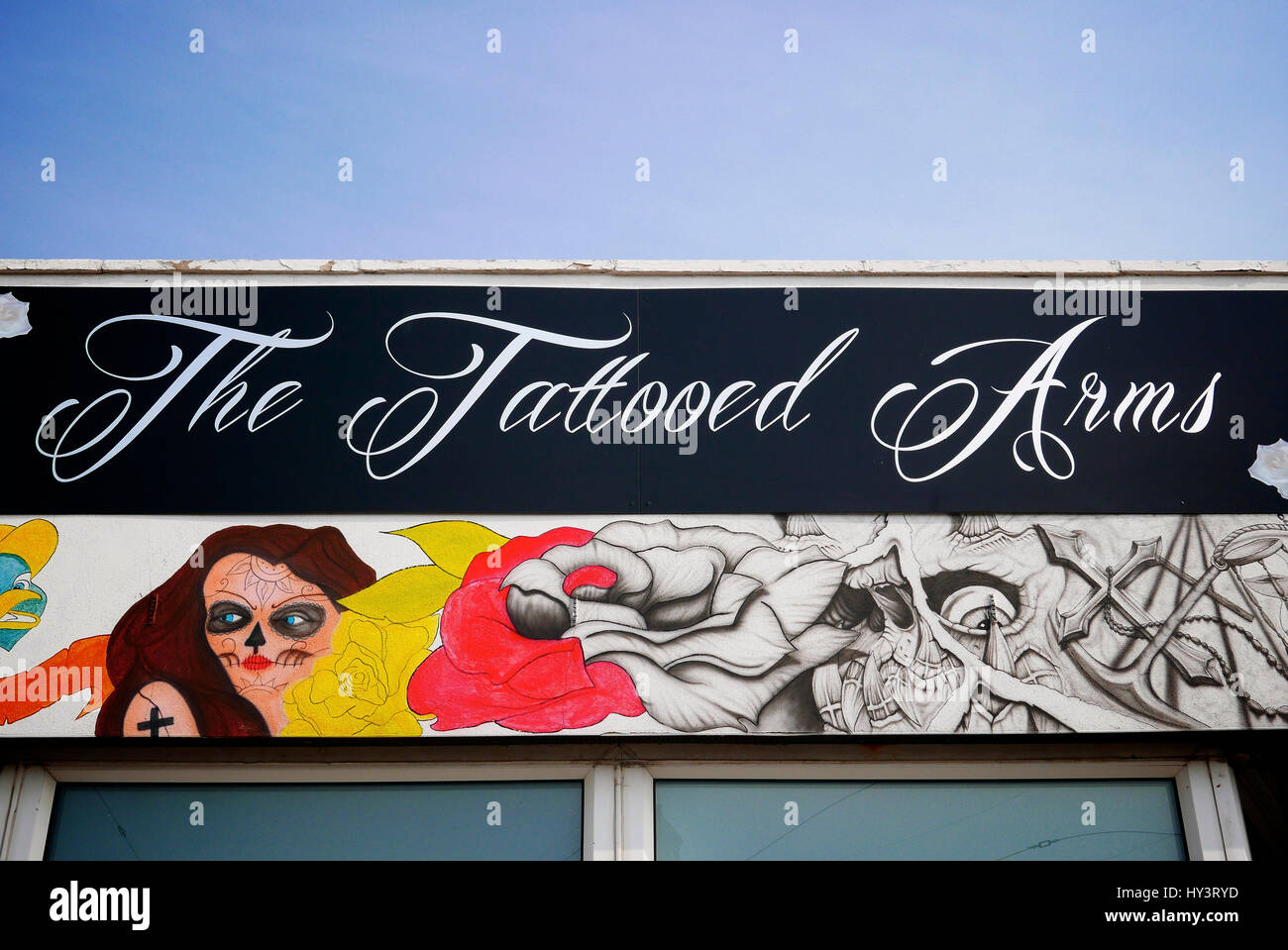 Tattoo shop design hi-res stock photography and images - Alamy