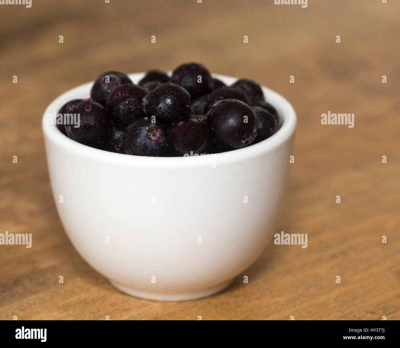 Small bowl of saskatoon berries (june berries), a traditional food of ...