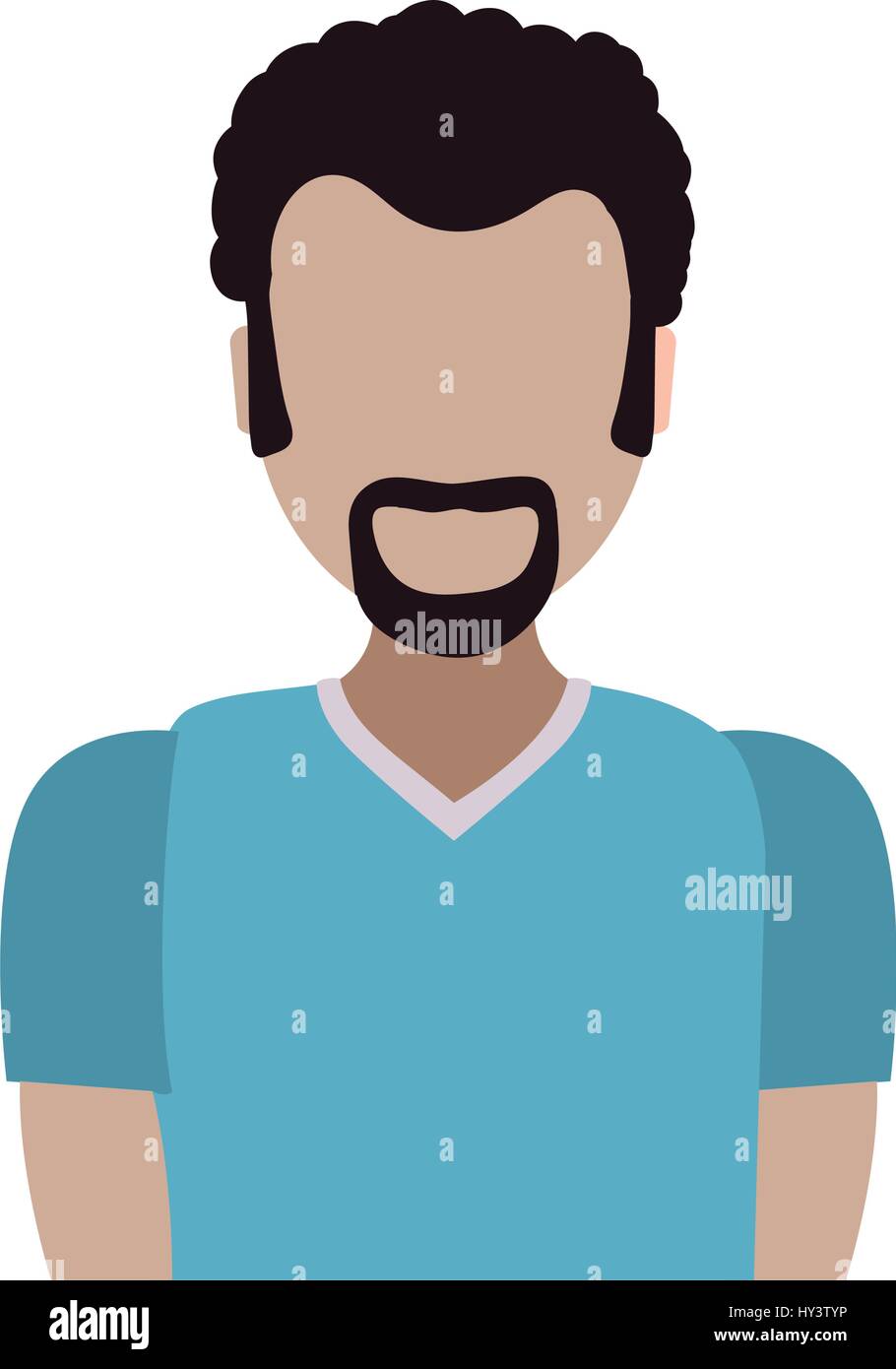 Adult male avatar faceless vector hi-res stock photography and images ...