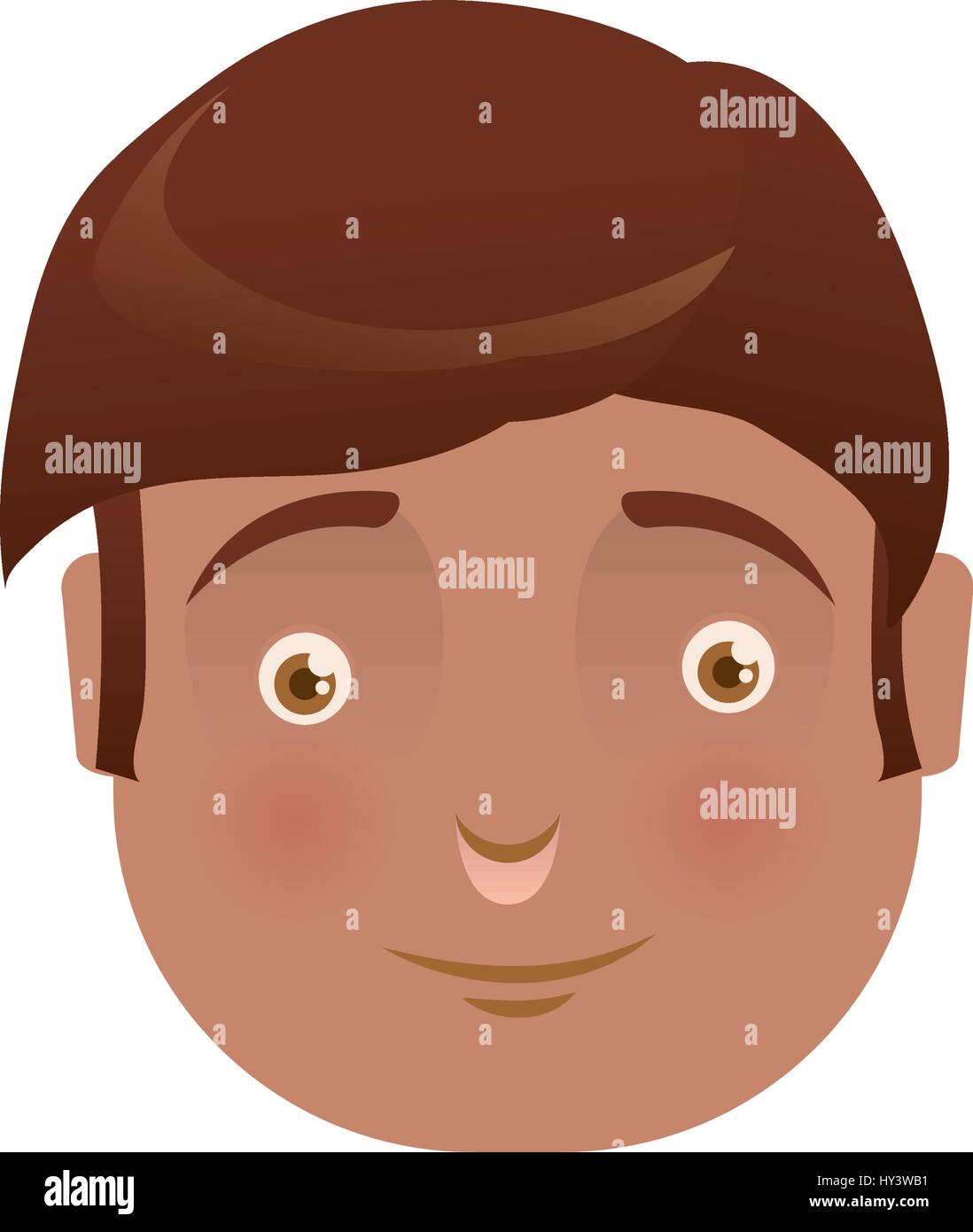 kid child boy avatar head Stock Vector Image & Art - Alamy