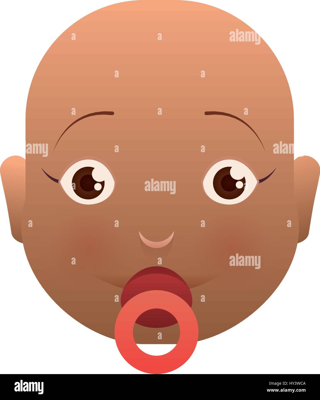 baby newborn child face head Stock Vector Image & Art - Alamy