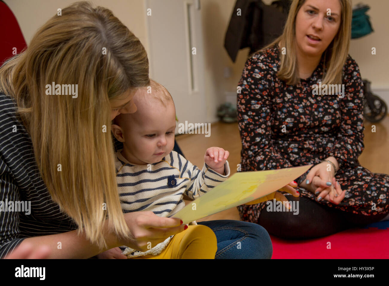 Children at an educational playgroup Stock Photo - Alamy