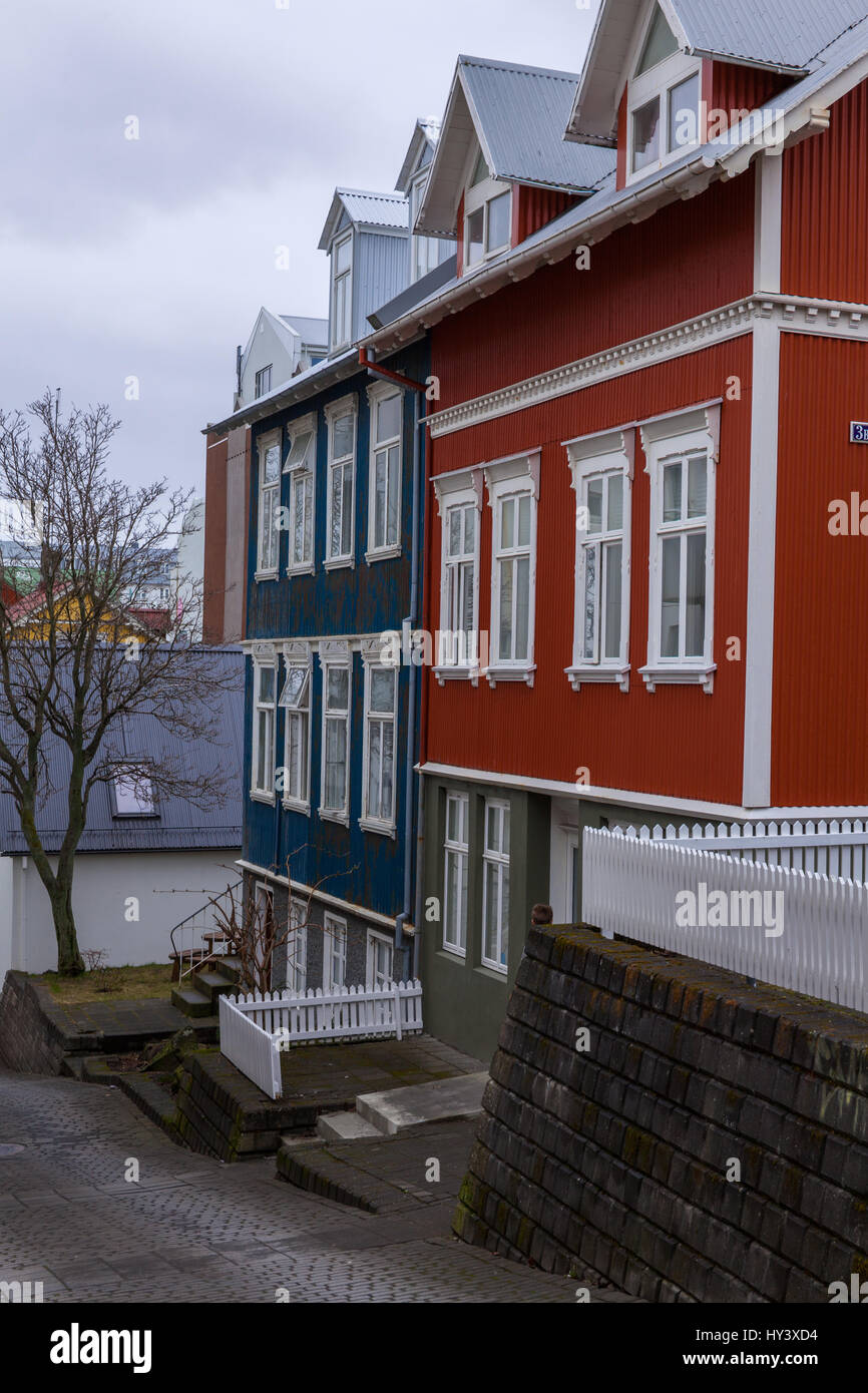 Old town reykjavik hi-res stock photography and images - Alamy