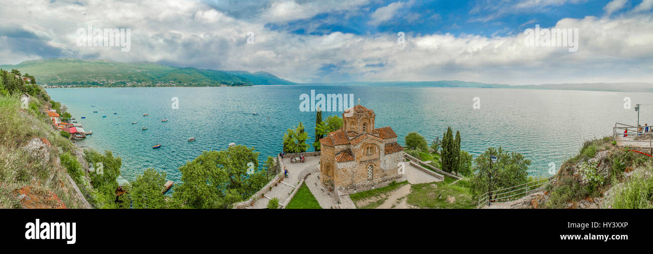 Saint John - Kaneo, Ohrid, Macedonia Stock Photo - Alamy