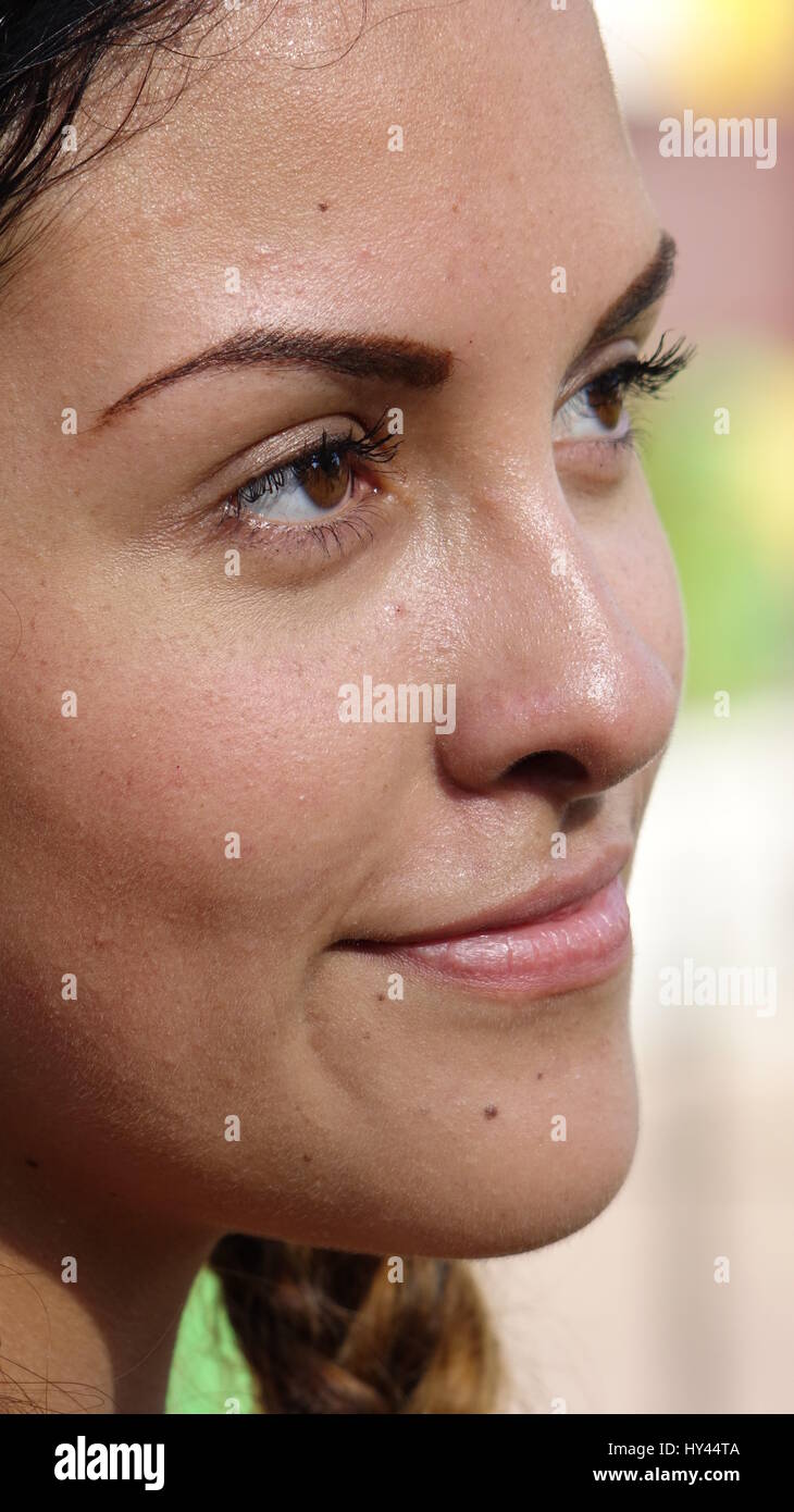 Female face hi-res stock photography and images - Alamy