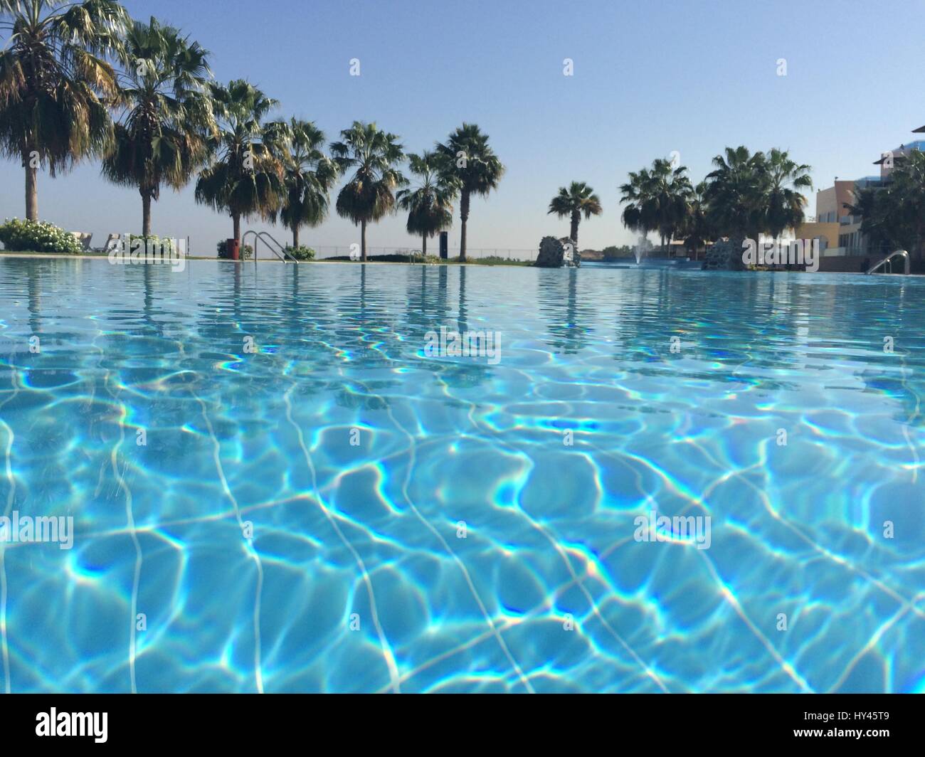 Swimming Pool In Sea Stock Photo - Alamy