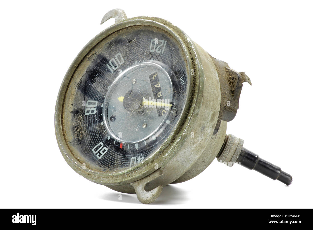 spare part speedometer for classic car Stock Photo - Alamy