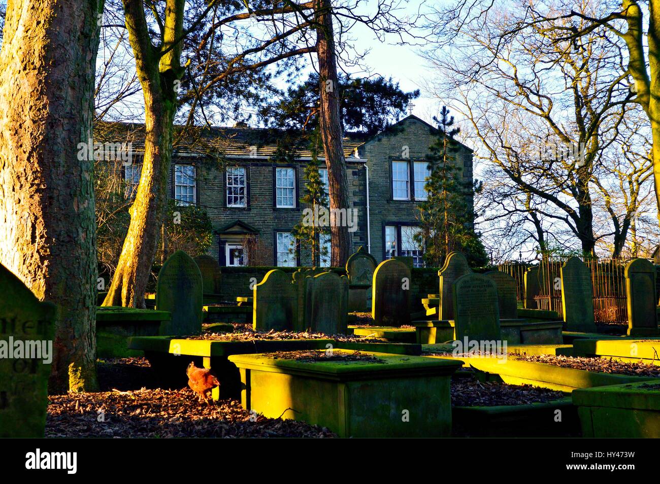 Bronte Parsonage Museum Haworth Stock Photo - Alamy
