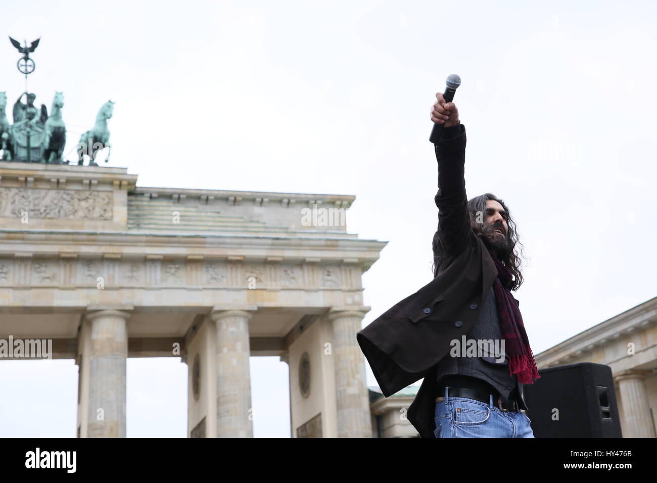 Berlin, Germany, April 8th, 2105: Rally on International Roma day at ...