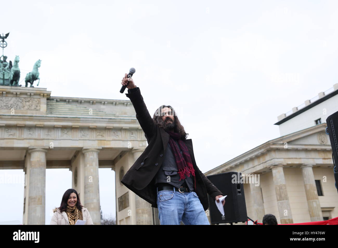 Berlin, Germany, April 8th, 2105: Rally on International Roma day at ...