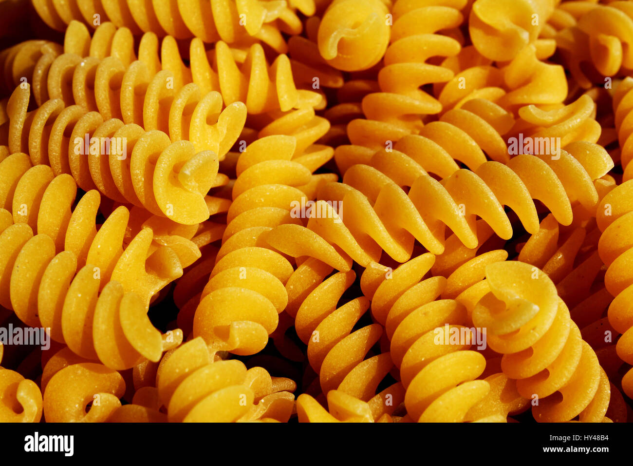 Fusilli italian pasta Stock Photo - Alamy