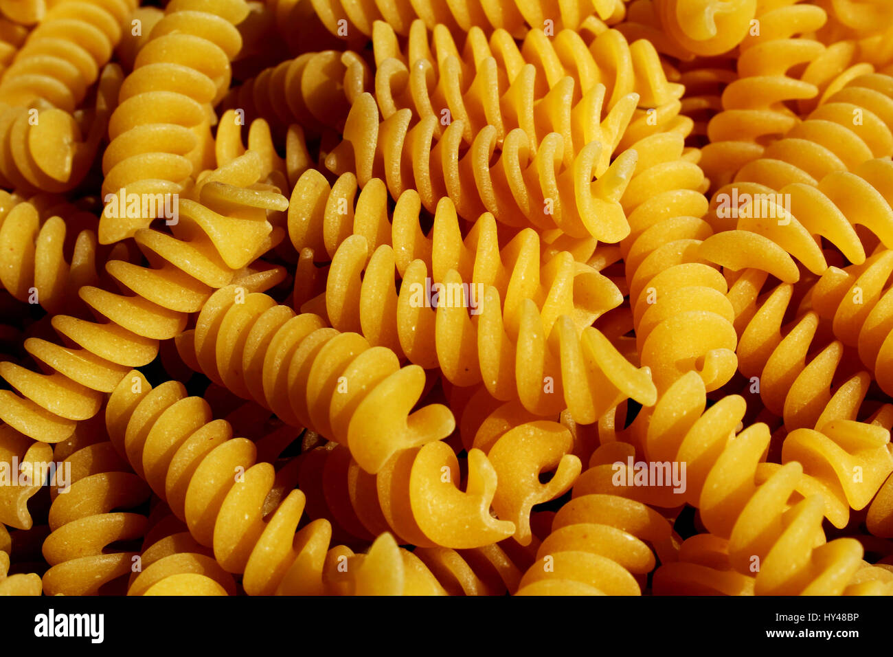Fusilli italian pasta Stock Photo - Alamy