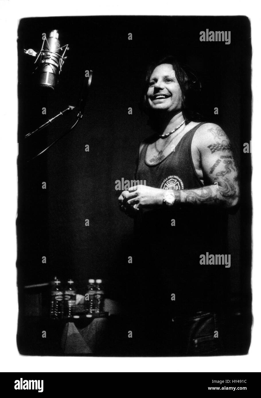 Vince Neil of Motley Crue photographed at Cello Studios during the "Red ...