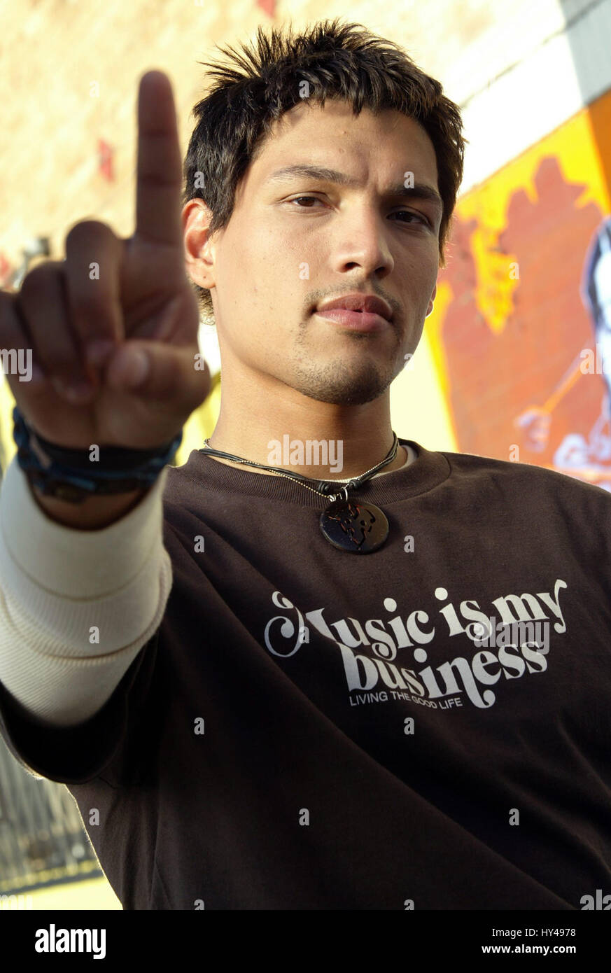 Marcos Hernandez photographed in Los Angeles, CA on September 11, 2005 ...