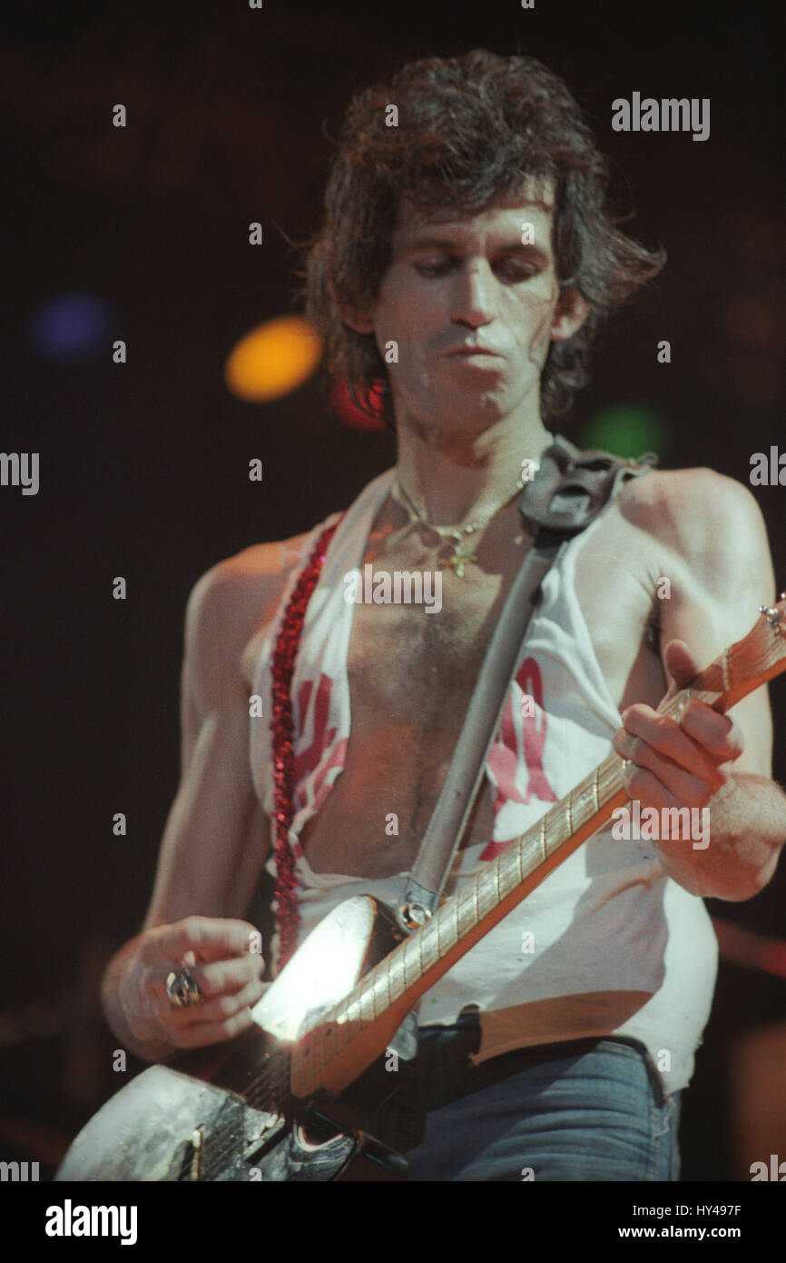Keith richards 1981 hi-res stock photography and images - Alamy