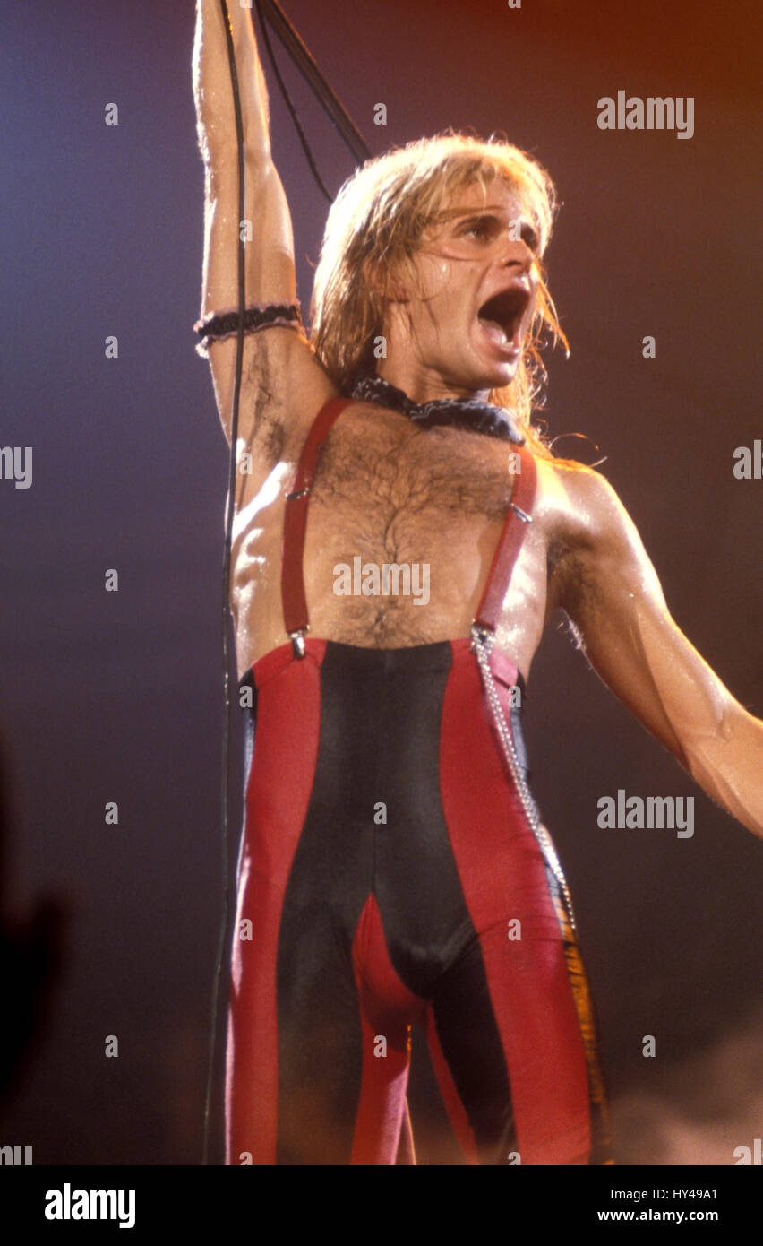 Van Halen - the classic lineup of David Lee Roth, Edward Van Halen ...