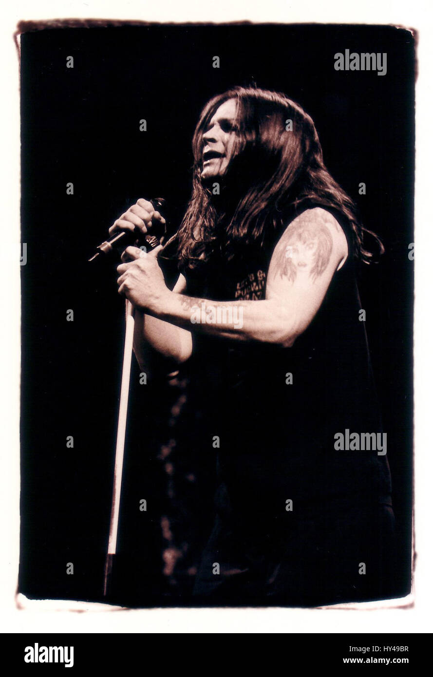 Ozzy Osbourne performing at the very first Ozzfest tour - Ozzfest 1996 ...