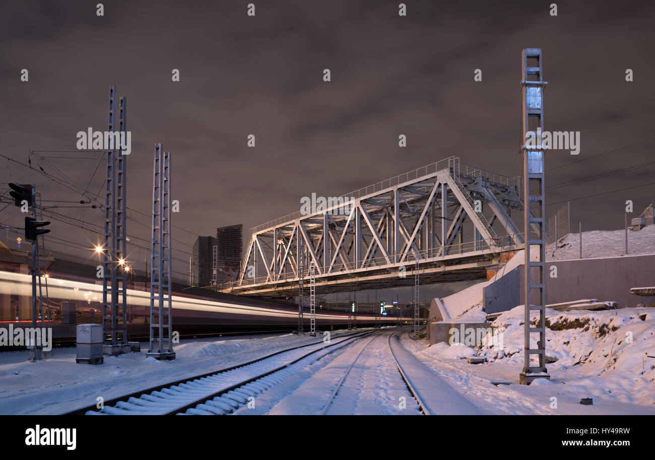 Overhead line truss hi-res stock photography and images - Alamy