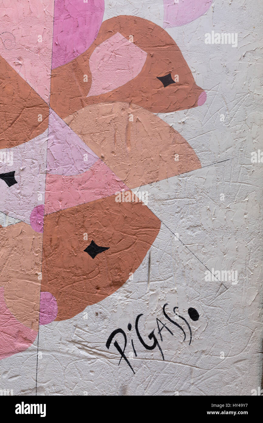 Cubism street art hi-res stock photography and images - Alamy