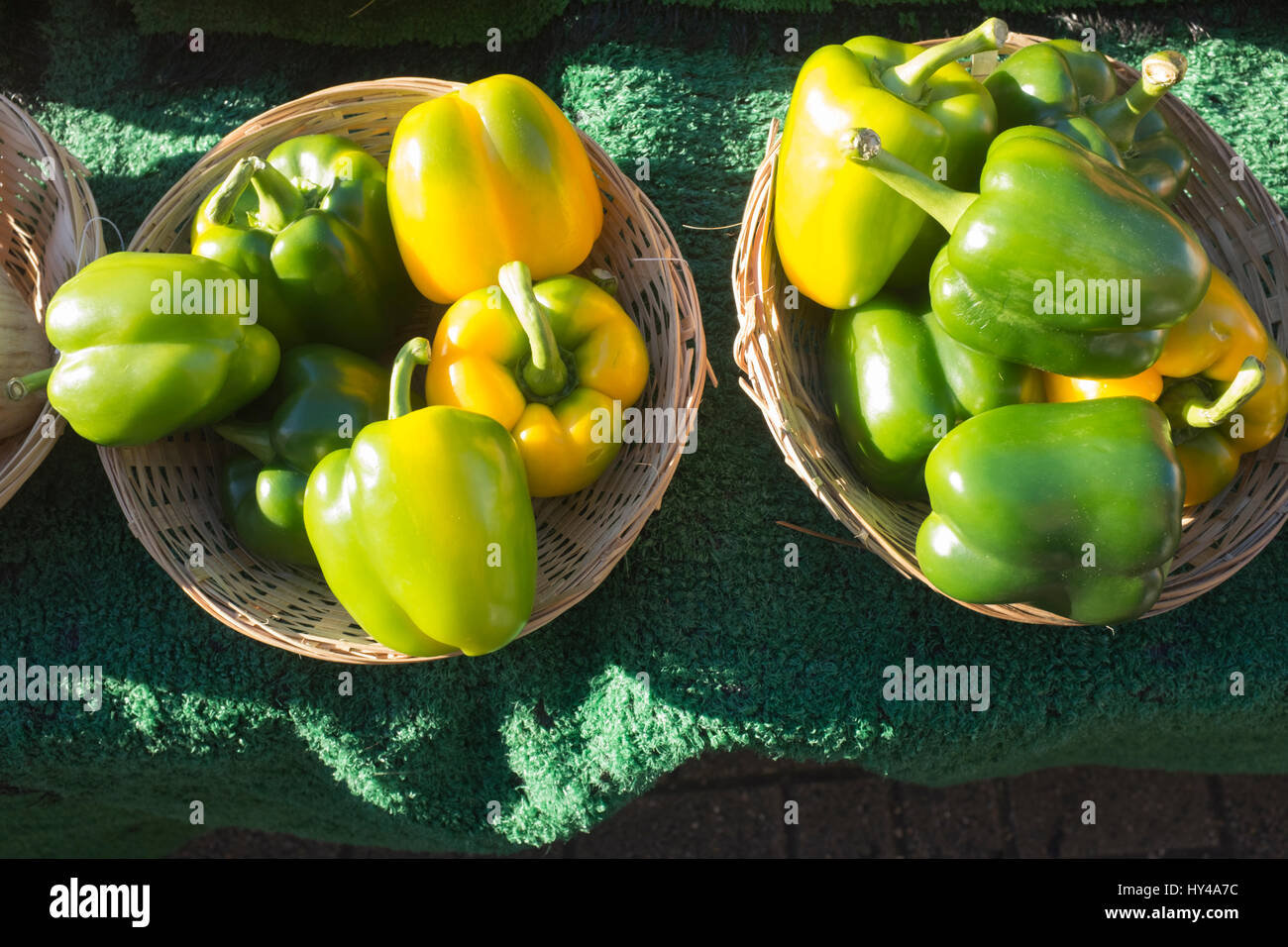 Fruit and vegetables on sale in North End Road street market at Fulham ...