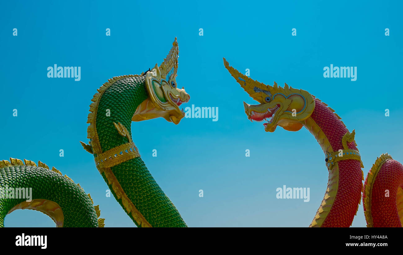 Green nagas hi-res stock photography and images - Alamy