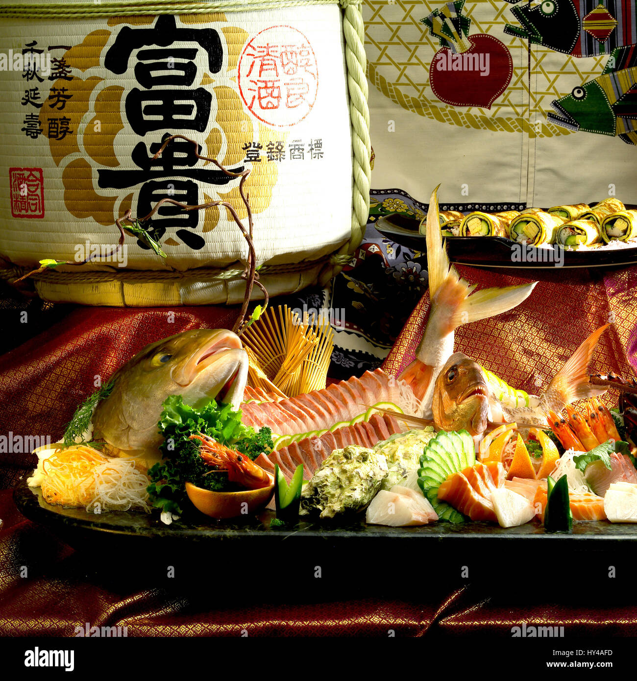 Saki Barrel Stock Photos & Saki Barrel Stock Images - Alamy