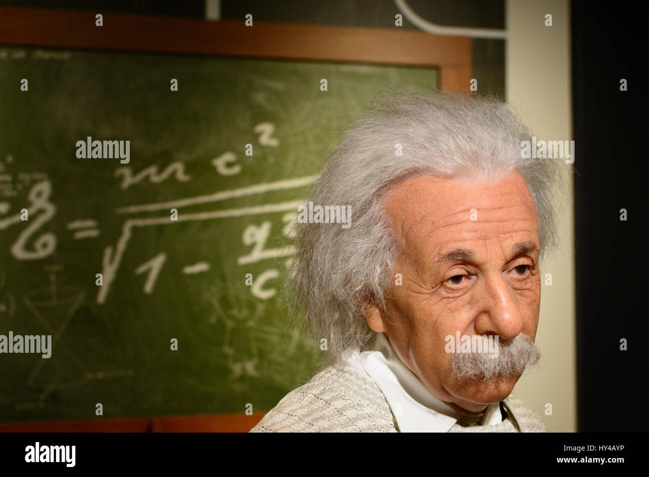Albert Einstein at Madame Tussauds, Wien, Vienna, 02. Leopoldstadt ...