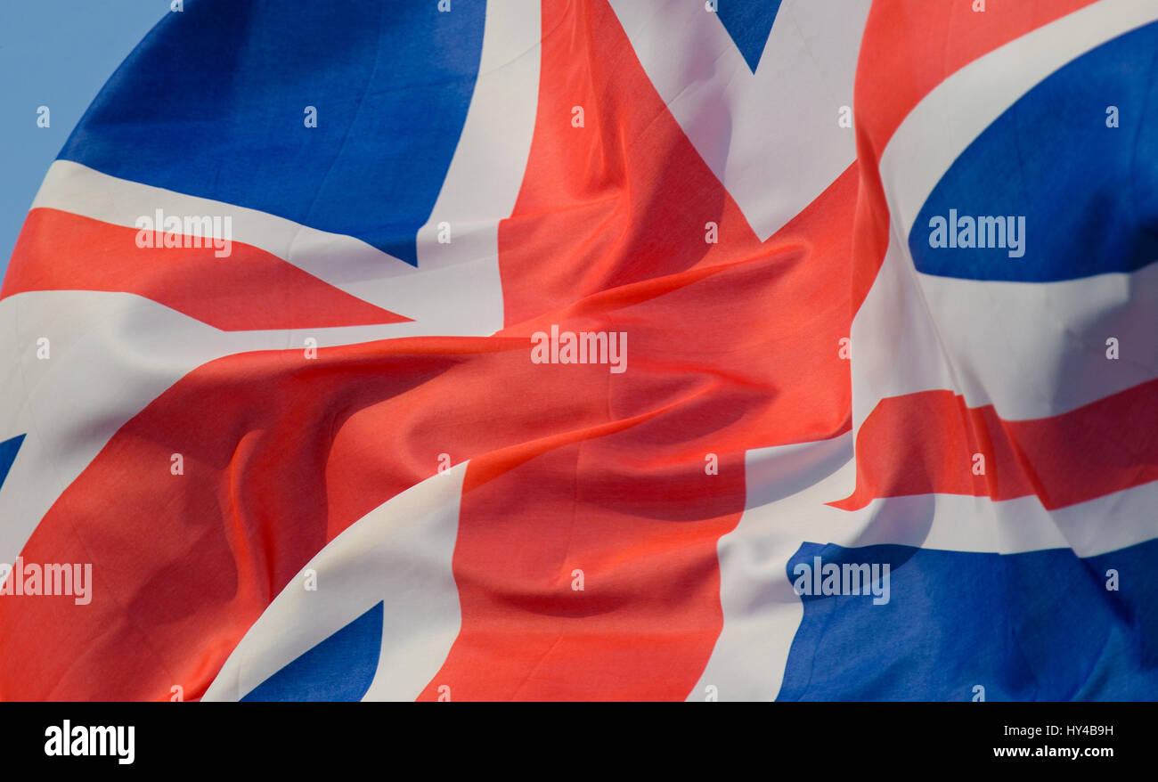 Great britain flag fabric texture hi-res stock photography and images ...