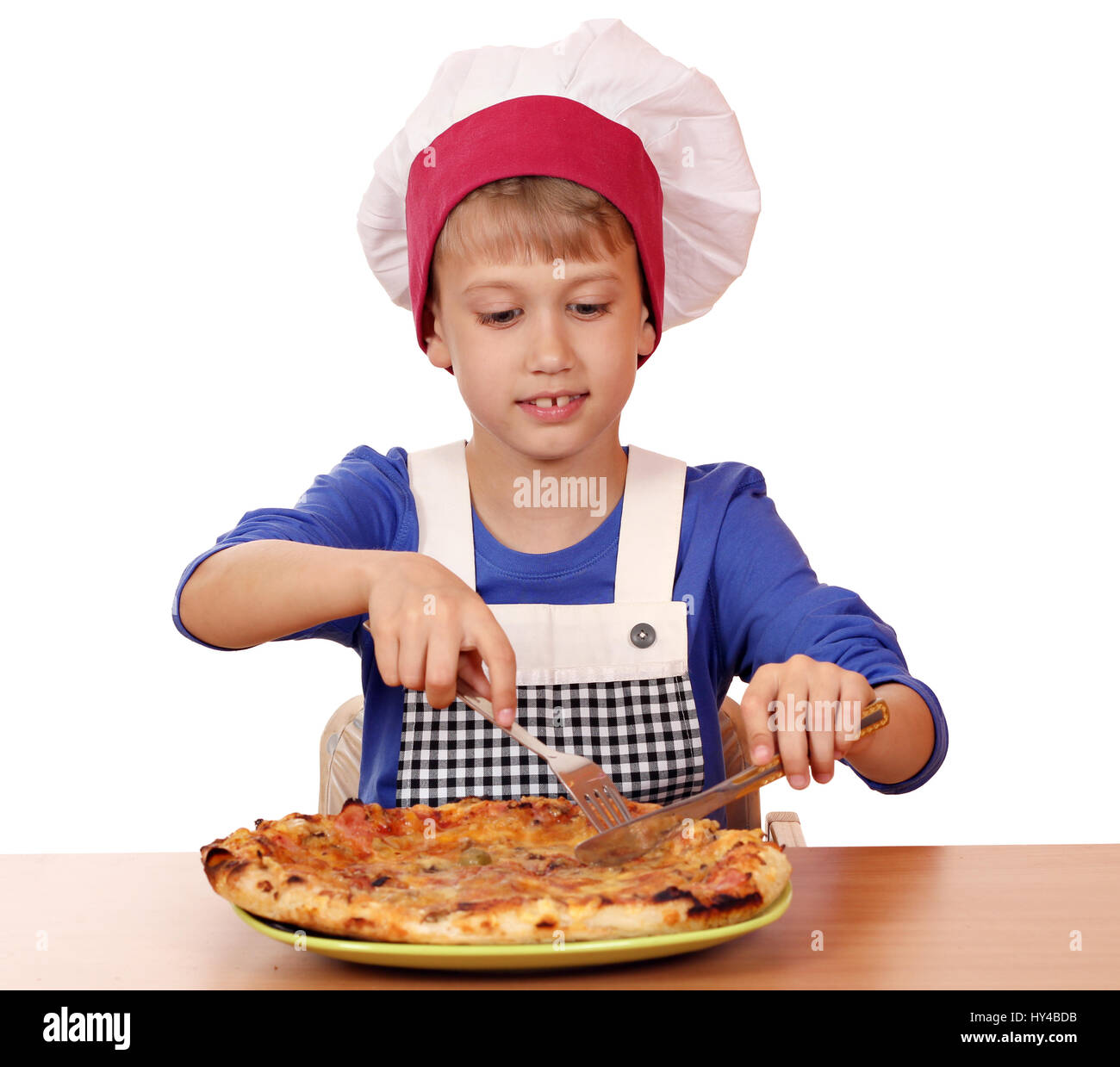 Funny pizza delivery boy hi-res stock photography and images - Alamy