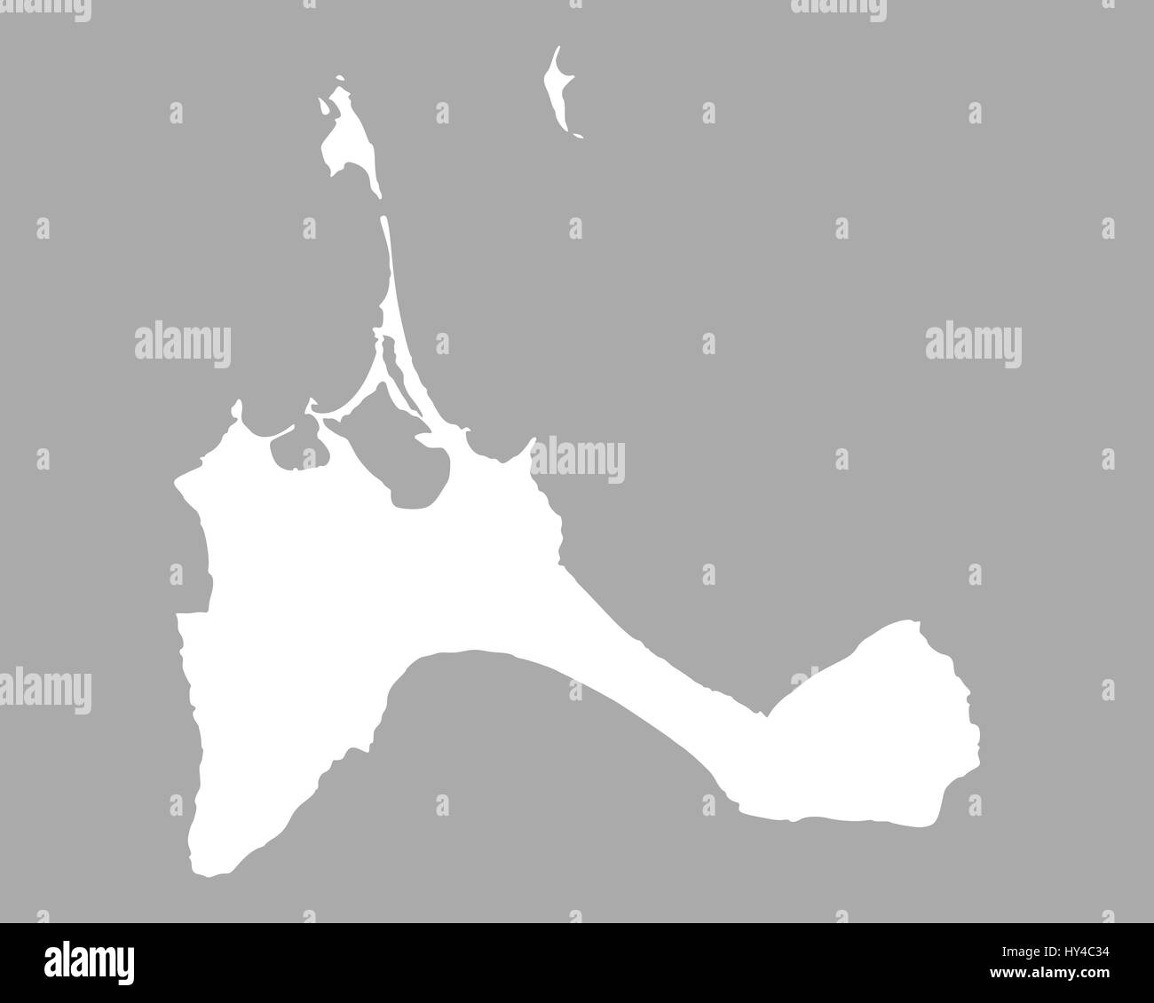 Map of Formentera Stock Photo - Alamy