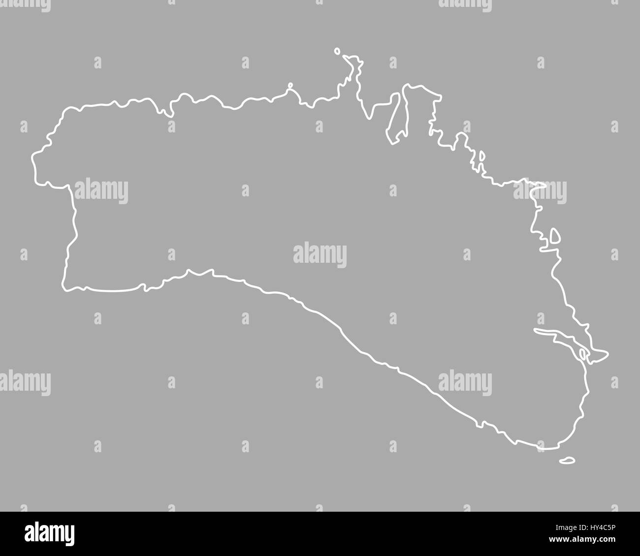 Map of Menorca Stock Photo - Alamy