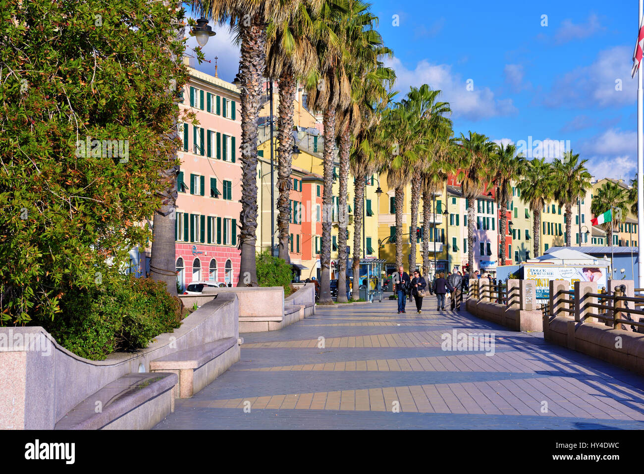 Spring landscape of the village pegli genoa Stock Photo - Alamy