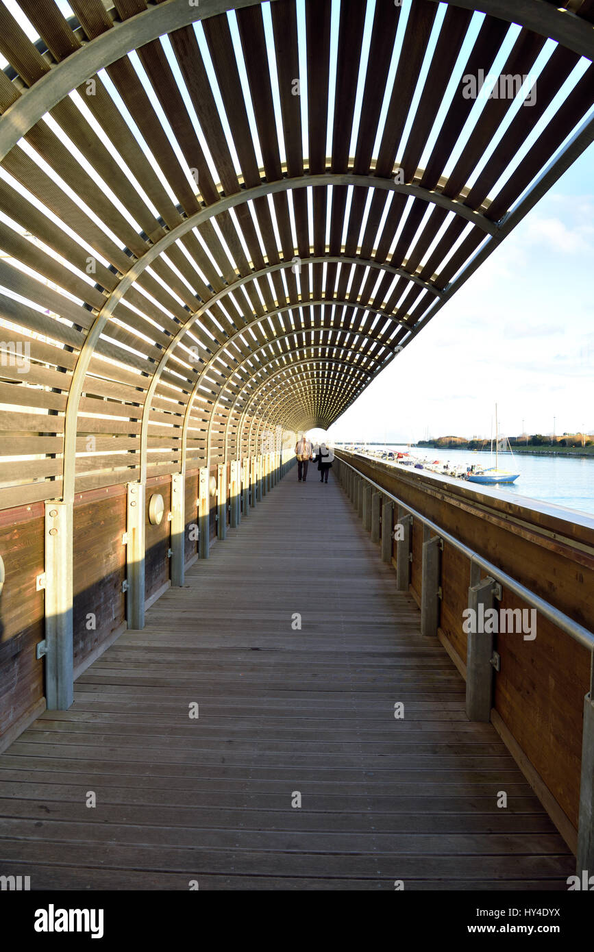 Beach pegli sestri multedo and oil port Stock Photo - Alamy