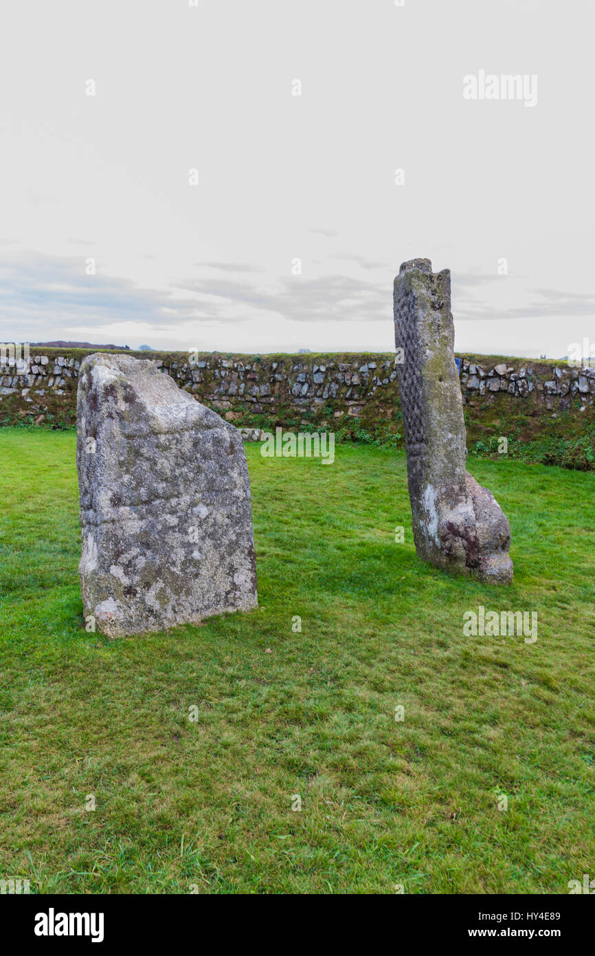 Cornish celtic granite cross hi-res stock photography and images - Alamy