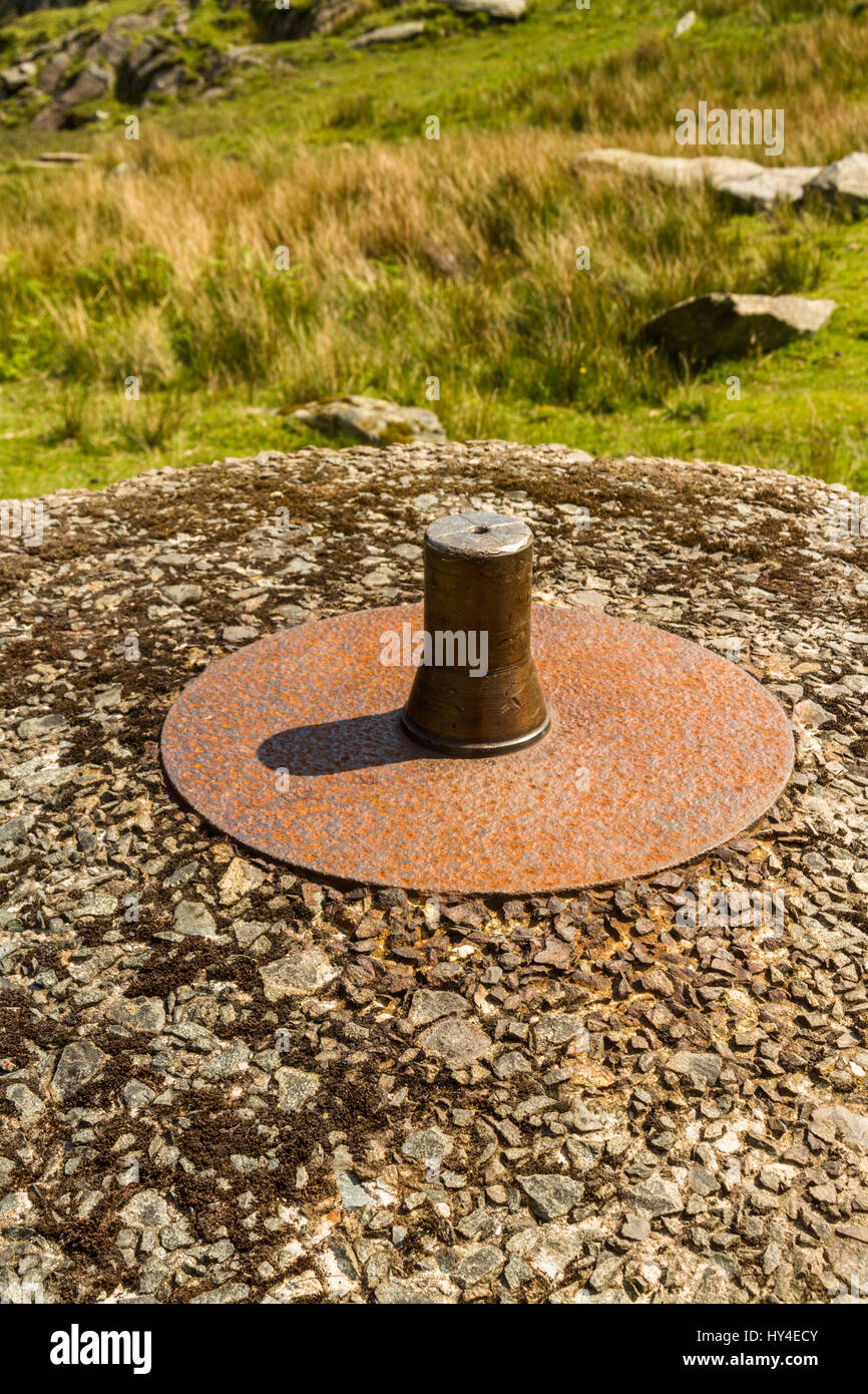 Iron Pivot or pin for a Spigot Mortar base, World War II anti invasion ...