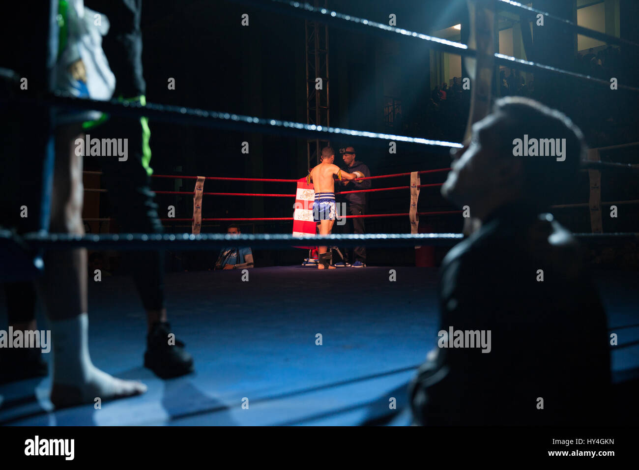 Kick boxing light contact hi-res stock photography and images - Alamy