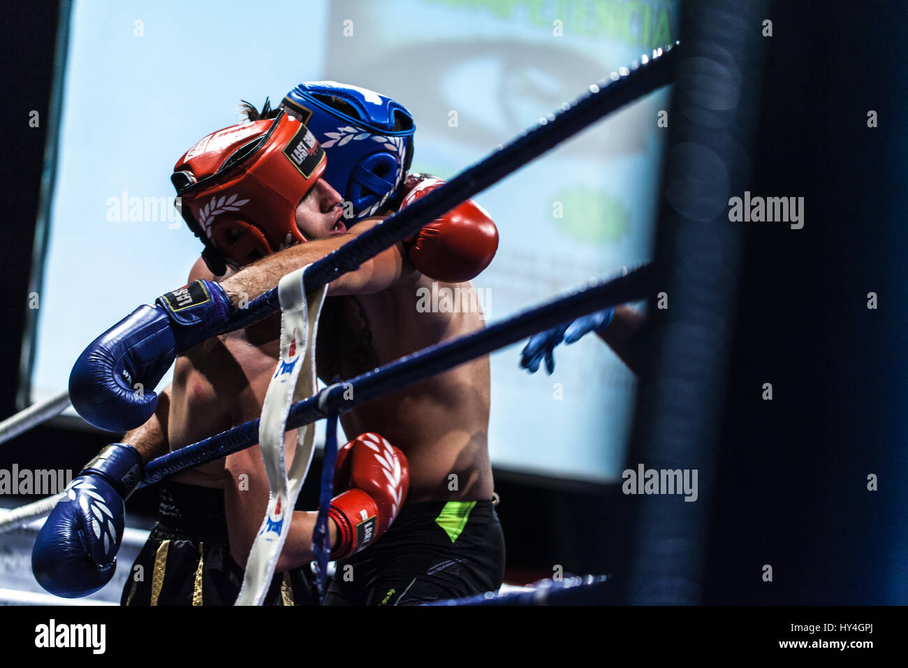Kick boxing light contact hi-res stock photography and images - Alamy