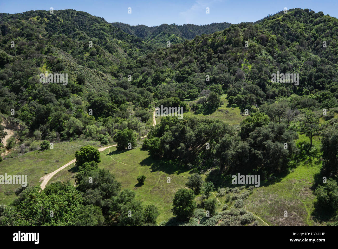Los Angeles Hills Aerial High Resolution Stock Photography and Images ...