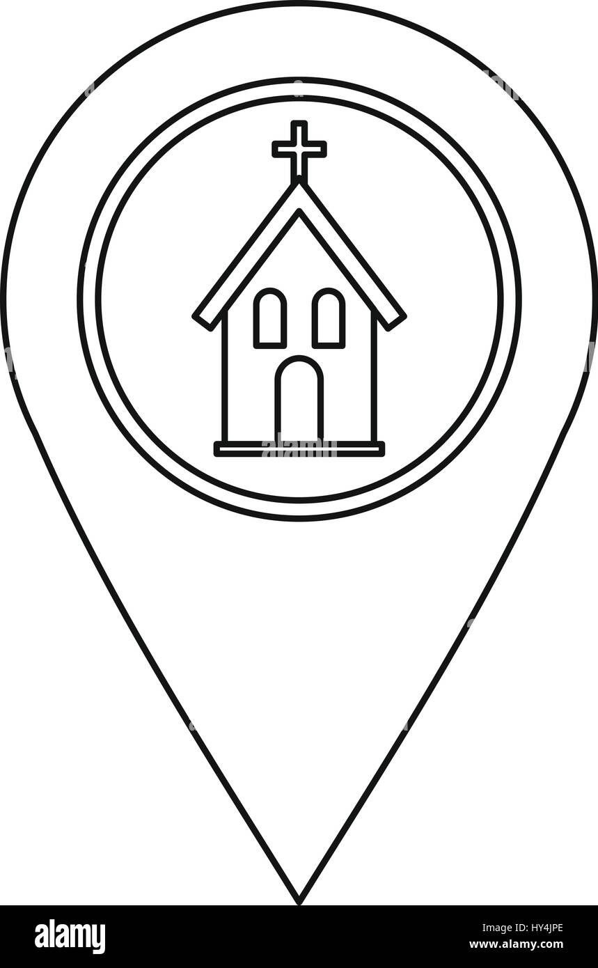 Circular cathedral Stock Vector Images - Alamy